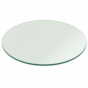 Round glass top - Efreshli