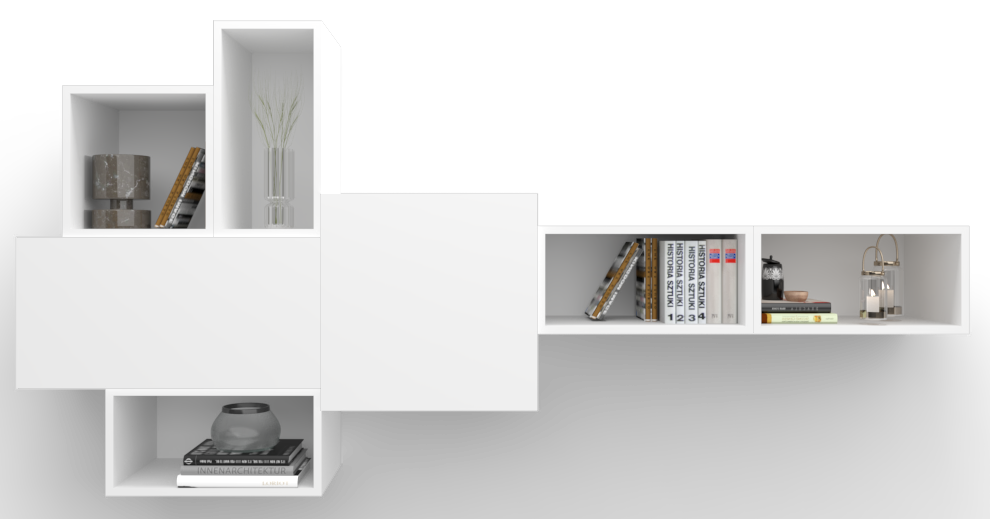 Cube wall unit - Efreshli